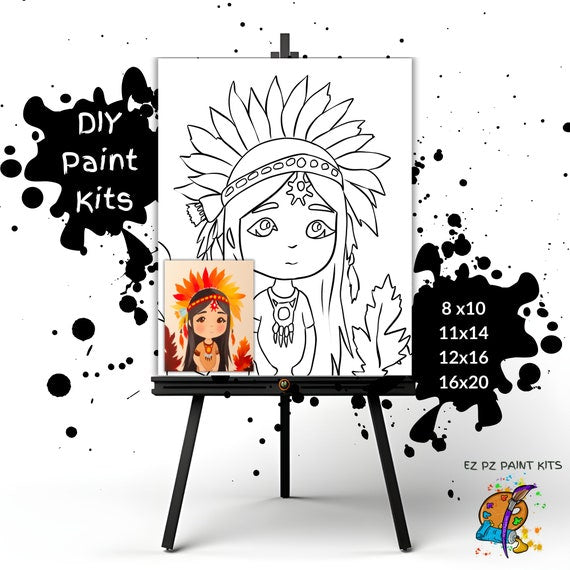 Native American Paint Kit – EZPZ PAINT KITS